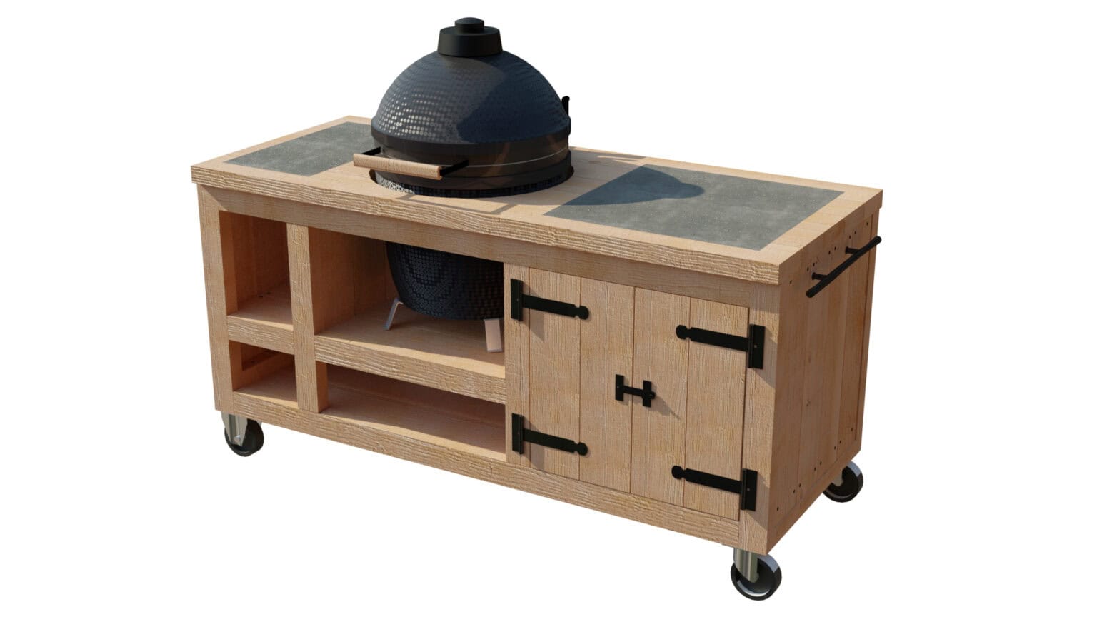 Zelf maken: BBQ tafel Smokey Douglas Extra | Download de bouwtekening